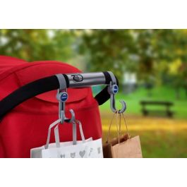 Universal hooks for stroller